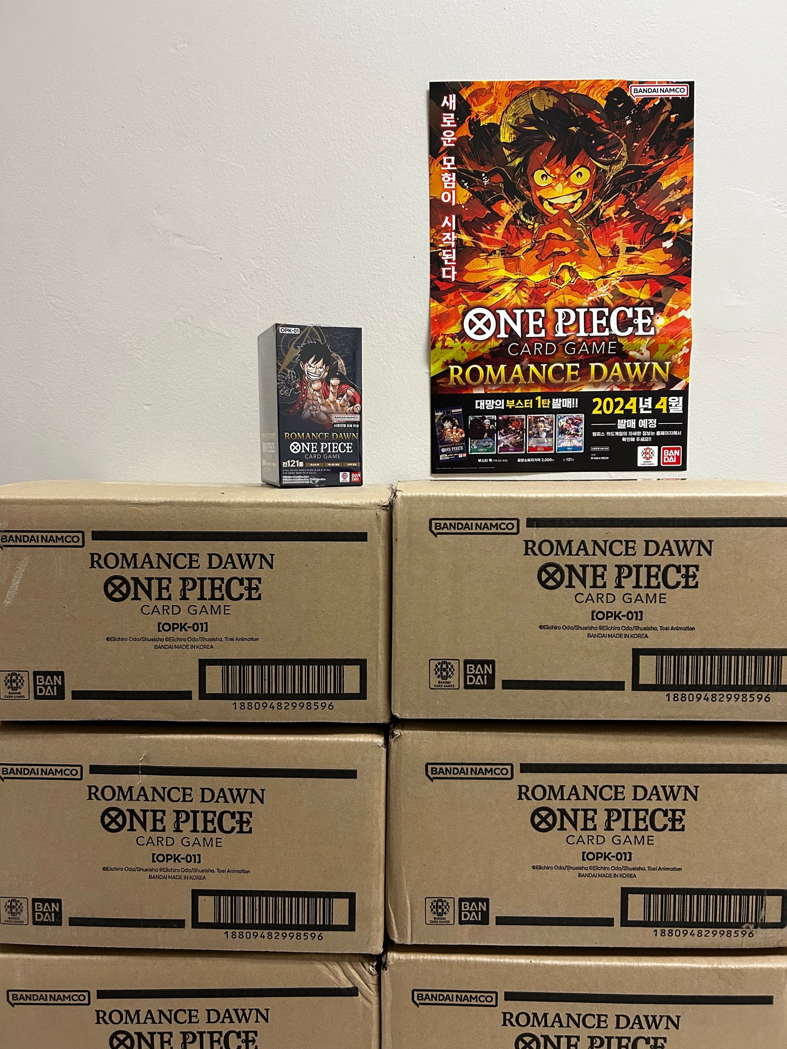 One Piece TCG Romance Dawn Booster Box OPK-01 (Korean) – PokeUnlimited